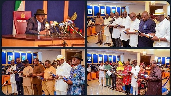 Gov. Fubara Inaugurates New LG Chairmen In Rivers