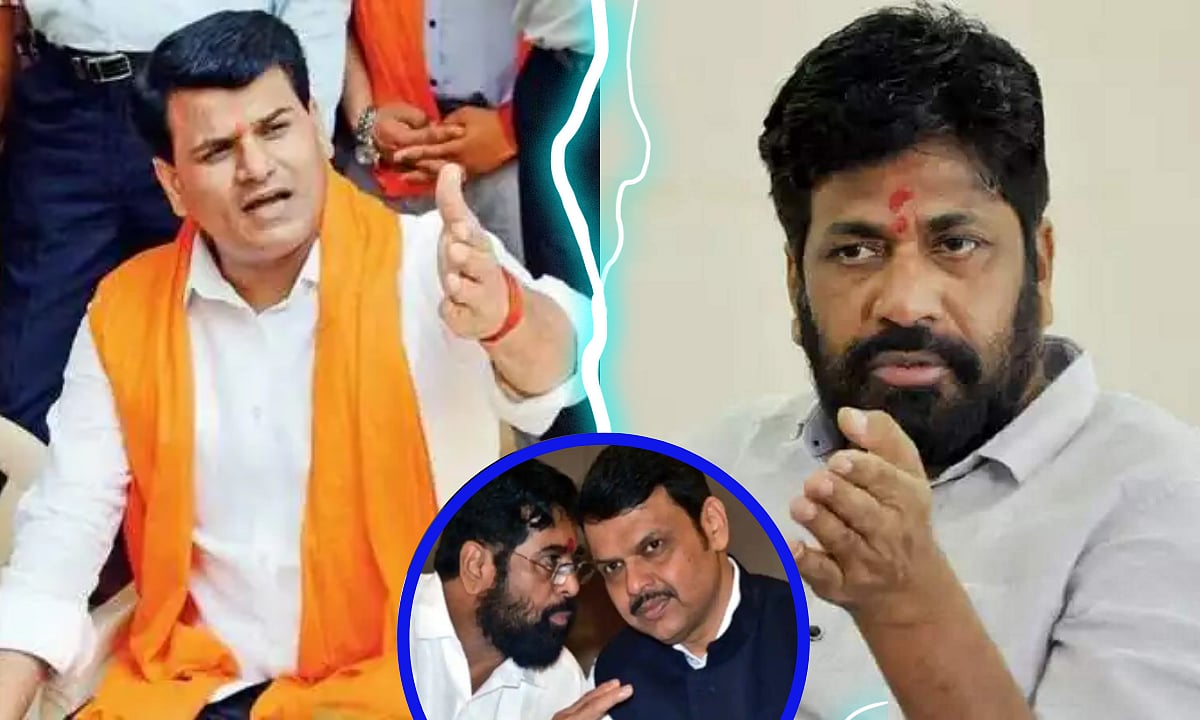 Argument between Bachu Kadu and Ravi Rana; CM eknath shinde -DCM ...