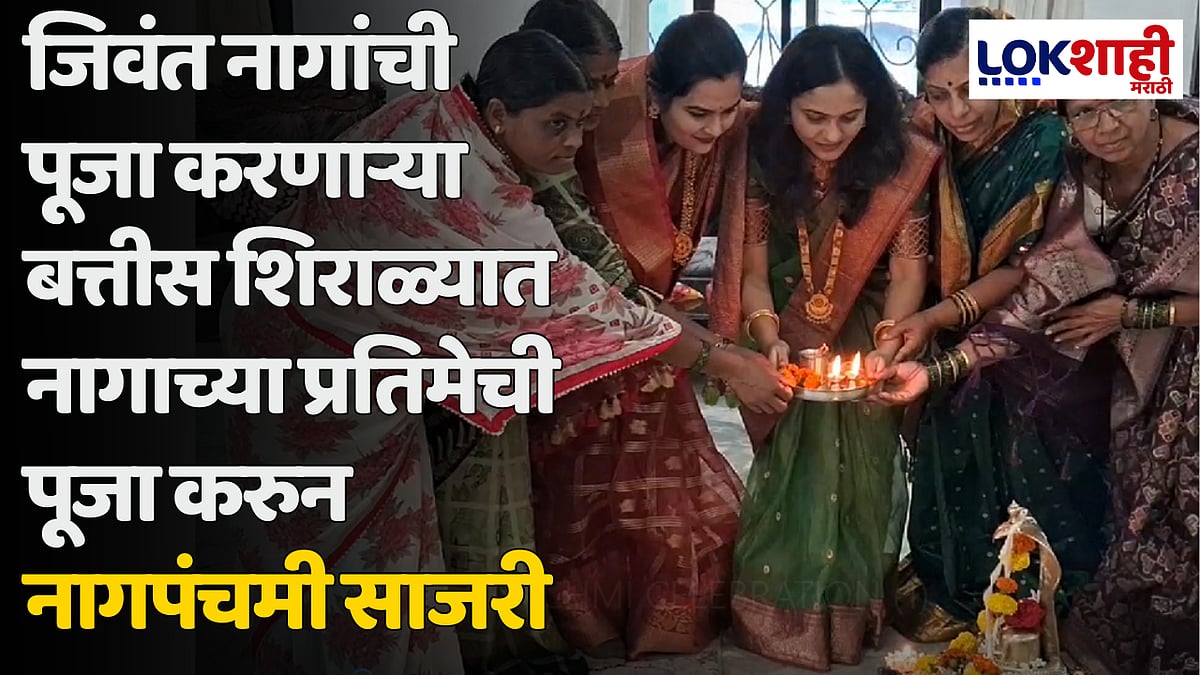 Battis Shirala : बत्तीस शिराळातील नागपंचमी जिवंत नागपूजाऐवजी प्रतिमा ...