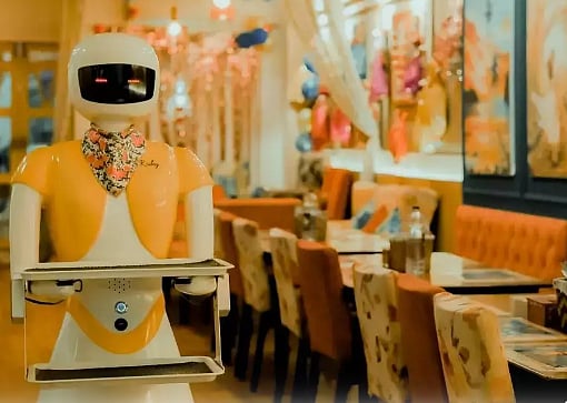 Experience Lucknow's First Robot Restaurant: The Yellow House