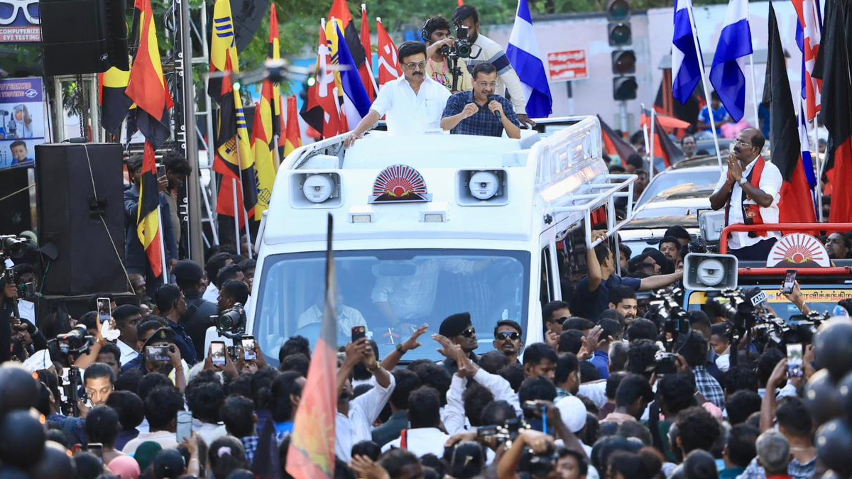 Tamil Nadu Election அரவிந்த் கெஜ்ரிவால் புகழாரம்: ஆணவமில்லா மக்கள் ...