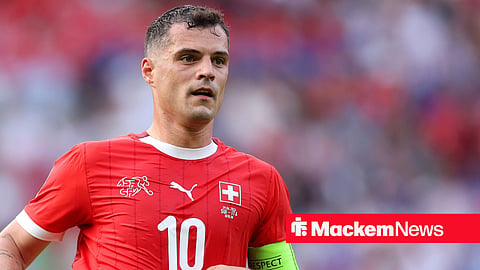 Granit Xhaka: Sunderland star becomes Switzerland World Cup history ...