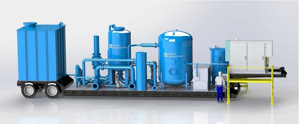 Precoat filter demineralizer