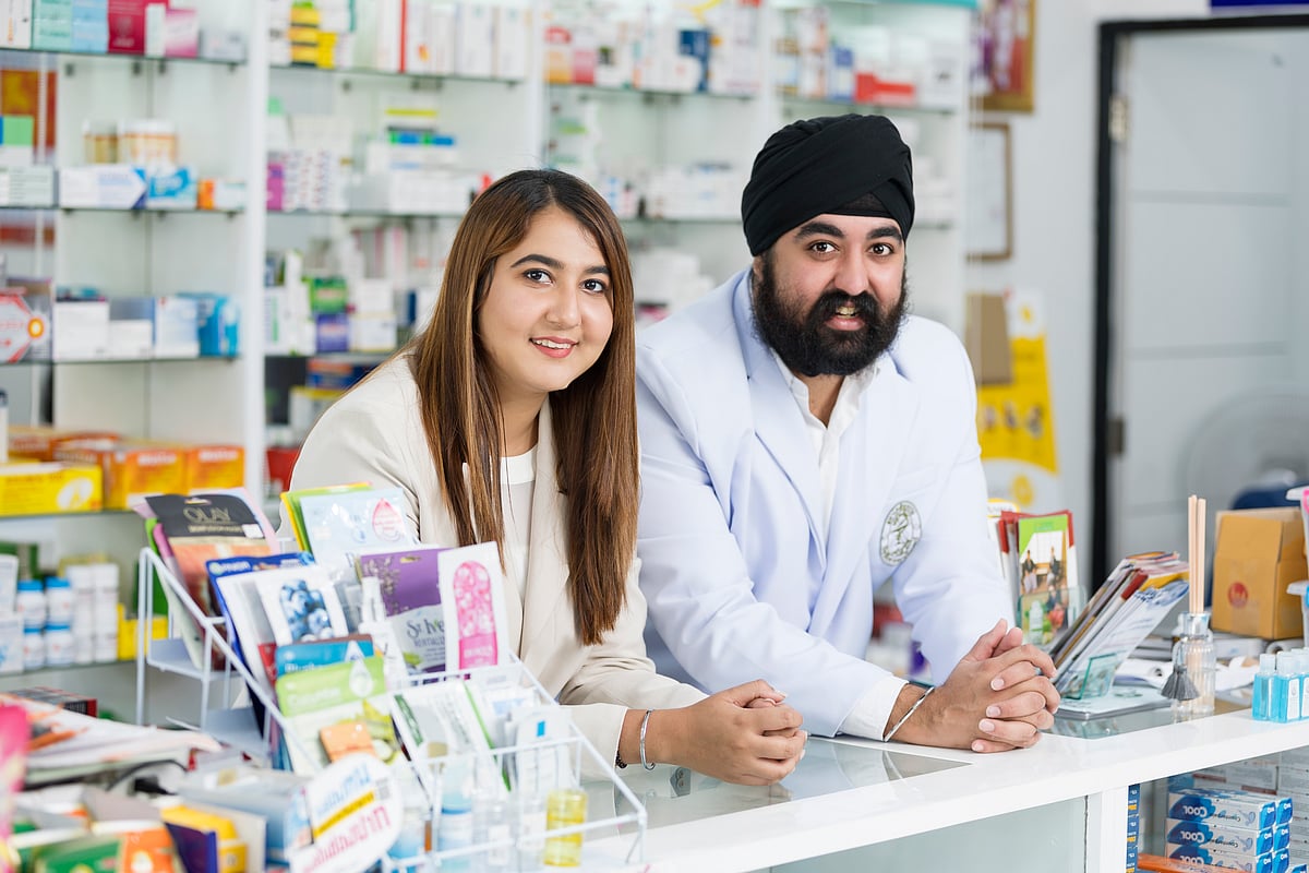 Ashwina and Pairoj Grover discuss how the 24-hour RDS Pharmacy is ...