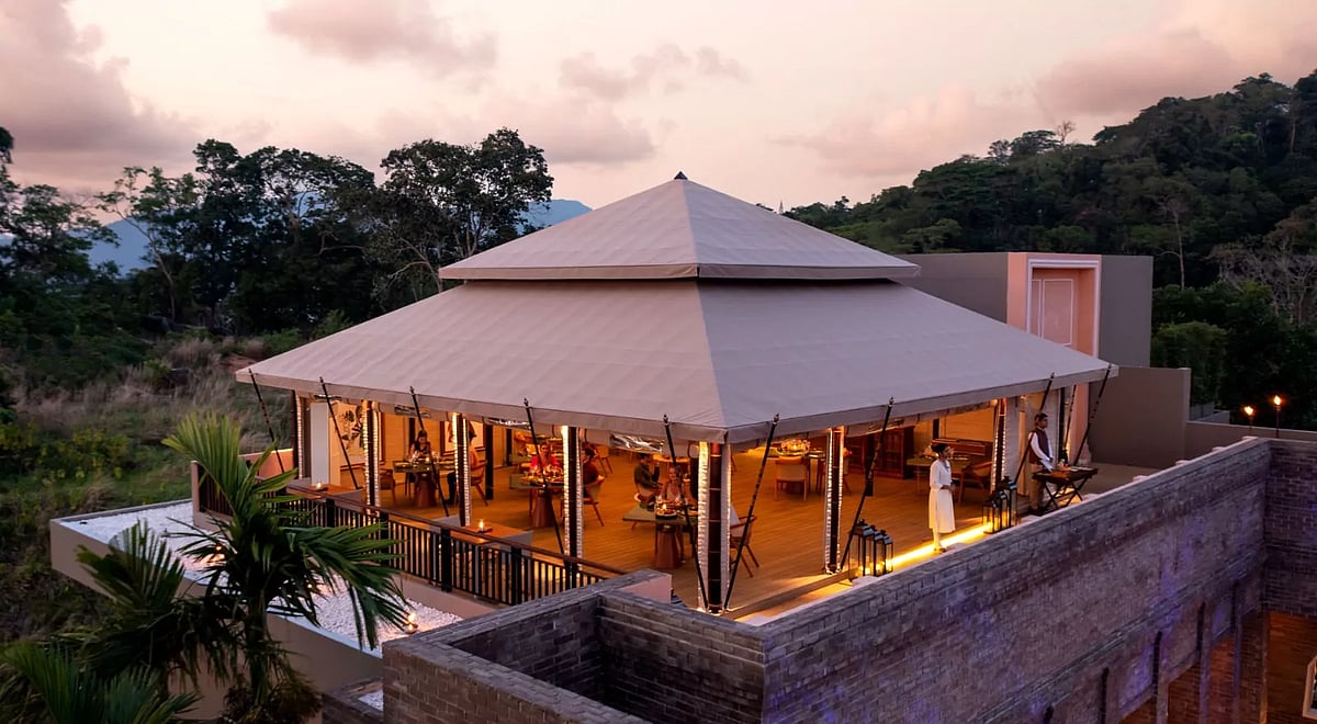 In the ‘tented palace’ of Tambu, their progressive Indian charcoal ...