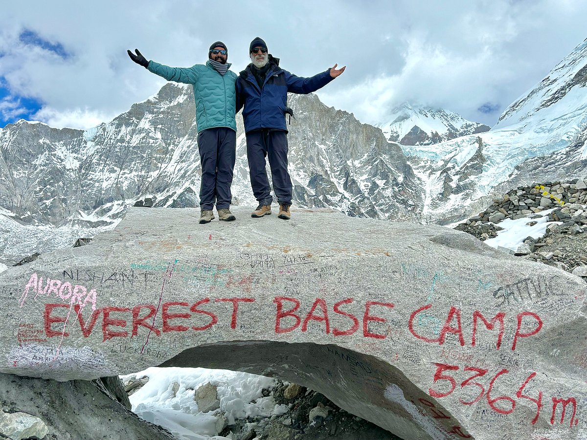 Three men share their breathtaking trek to the base camp of Mount Everest