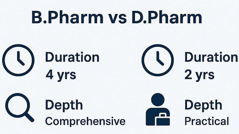 B.Pharm and D.Pharm: Course Duration, Scope, Cost & Future Growth