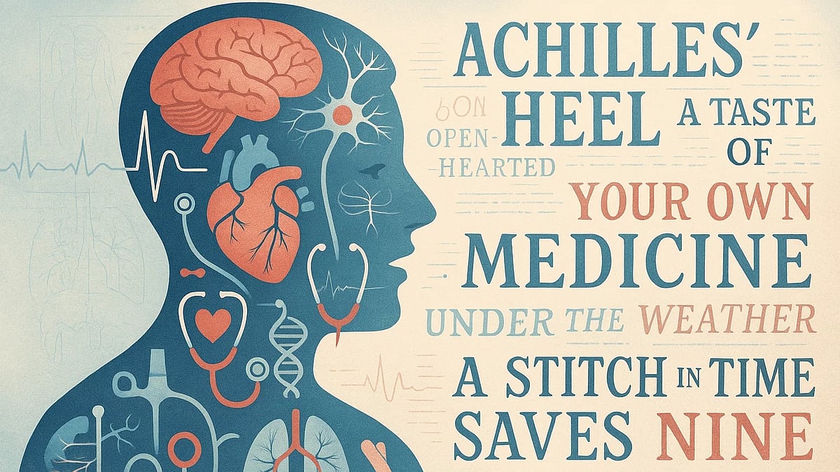 25 Everyday Medical Idioms and Their Meanings: Medicine Meets Language