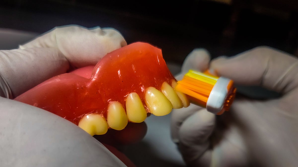 Modified Bass Method - Currently Used Tooth Brushing Technique