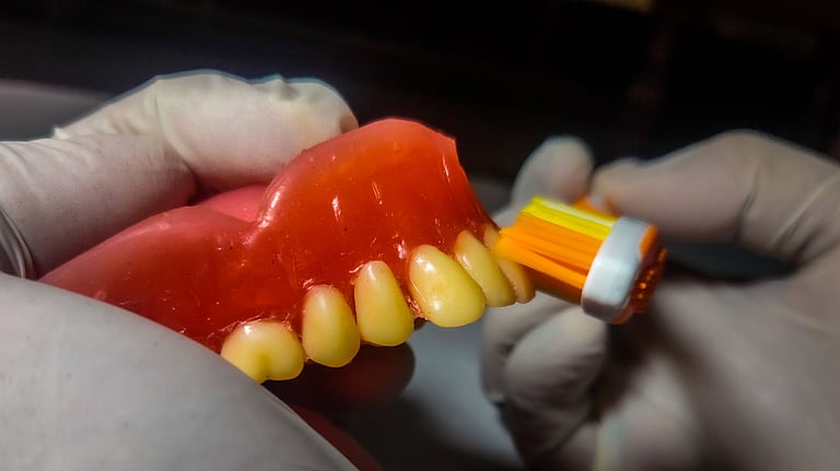 Modified Bass Method - Currently Used Tooth Brushing Technique