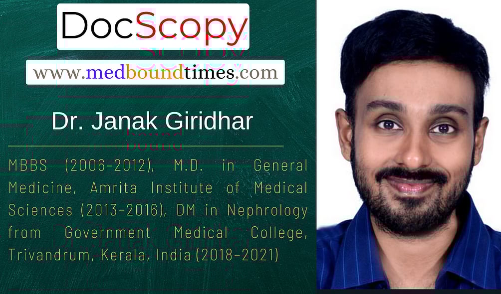 From MBBS to Renal Renaissance: Dr. Janak Giridhar's Path to Nephrology ...