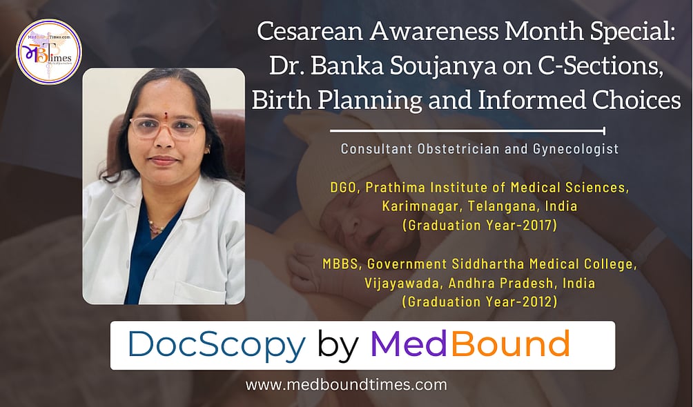 Dr. Banka Soujanya's interview on Awareness on C-section