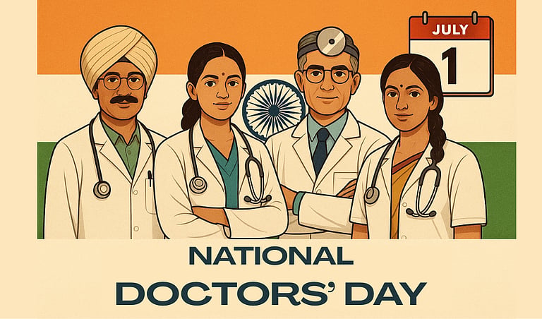 National Doctors' Day: Honoring Indian Doctors Behind the Mask