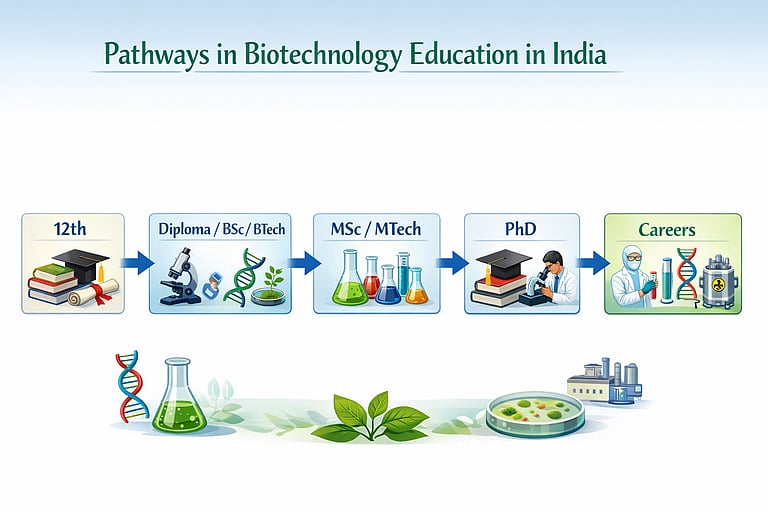 Biotechnology Education in India: Courses & Careers