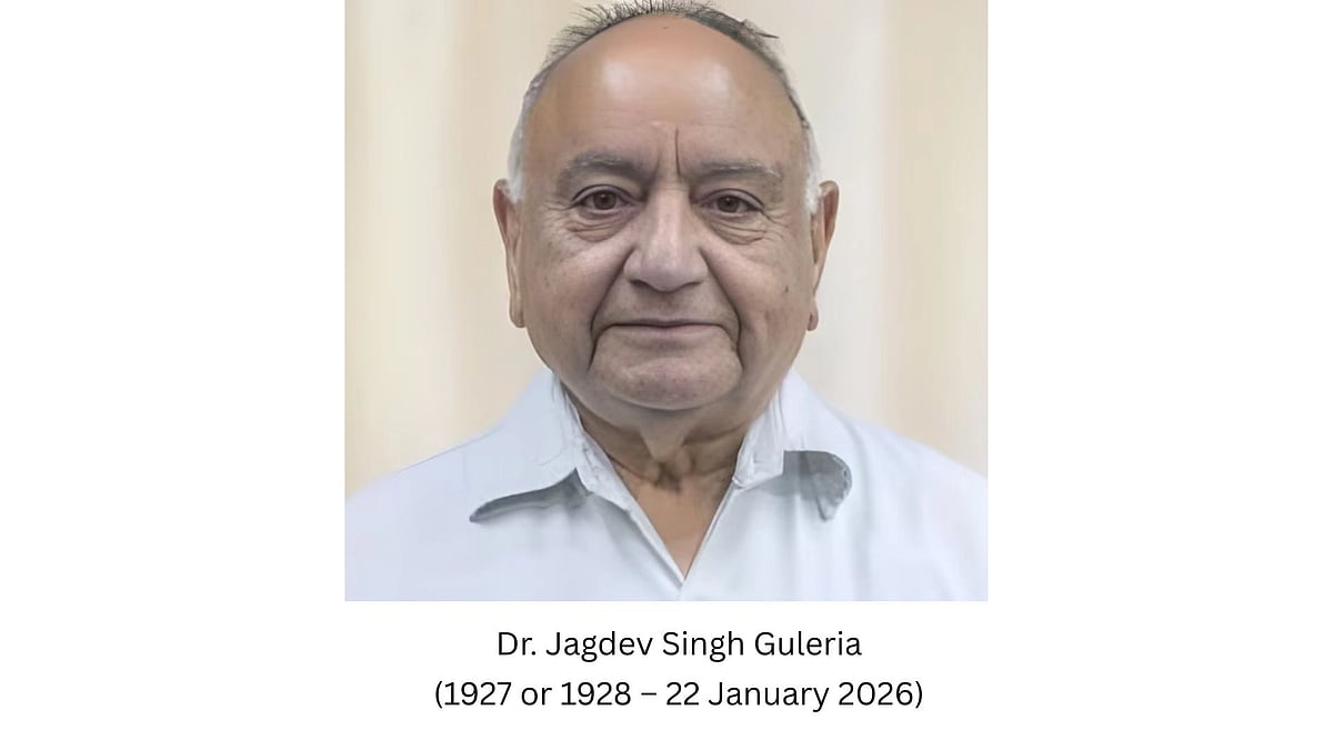 Dr. Jagdev Singh Guleria, Padma Shri Awardee, Dies at 98