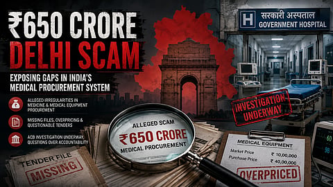 ₹650 Crore Delhi Medical Procurement Scam