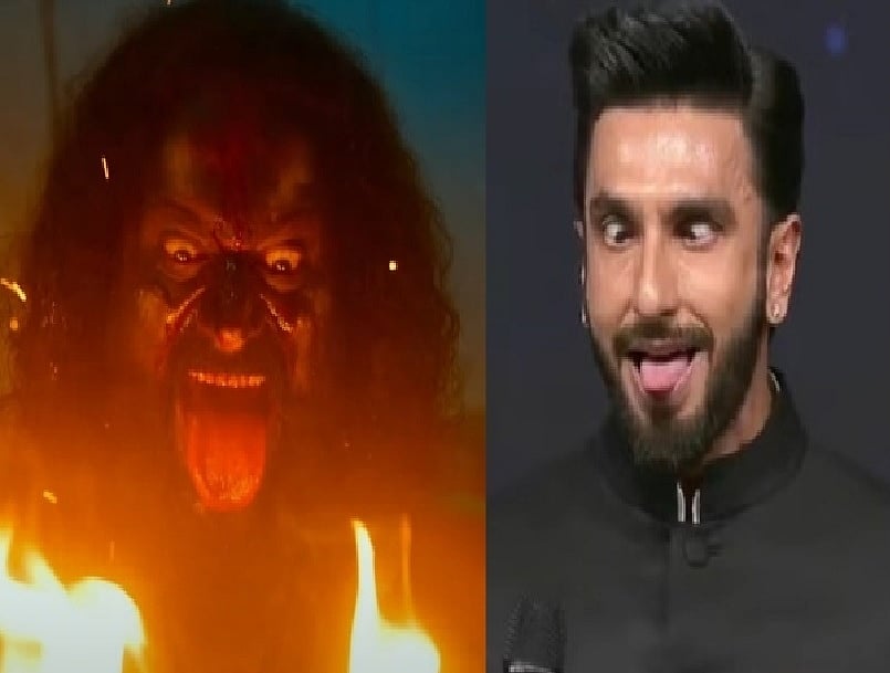 Ranveer Singh apologises for imitating Rishab Shetty's scene from 'Kantara'