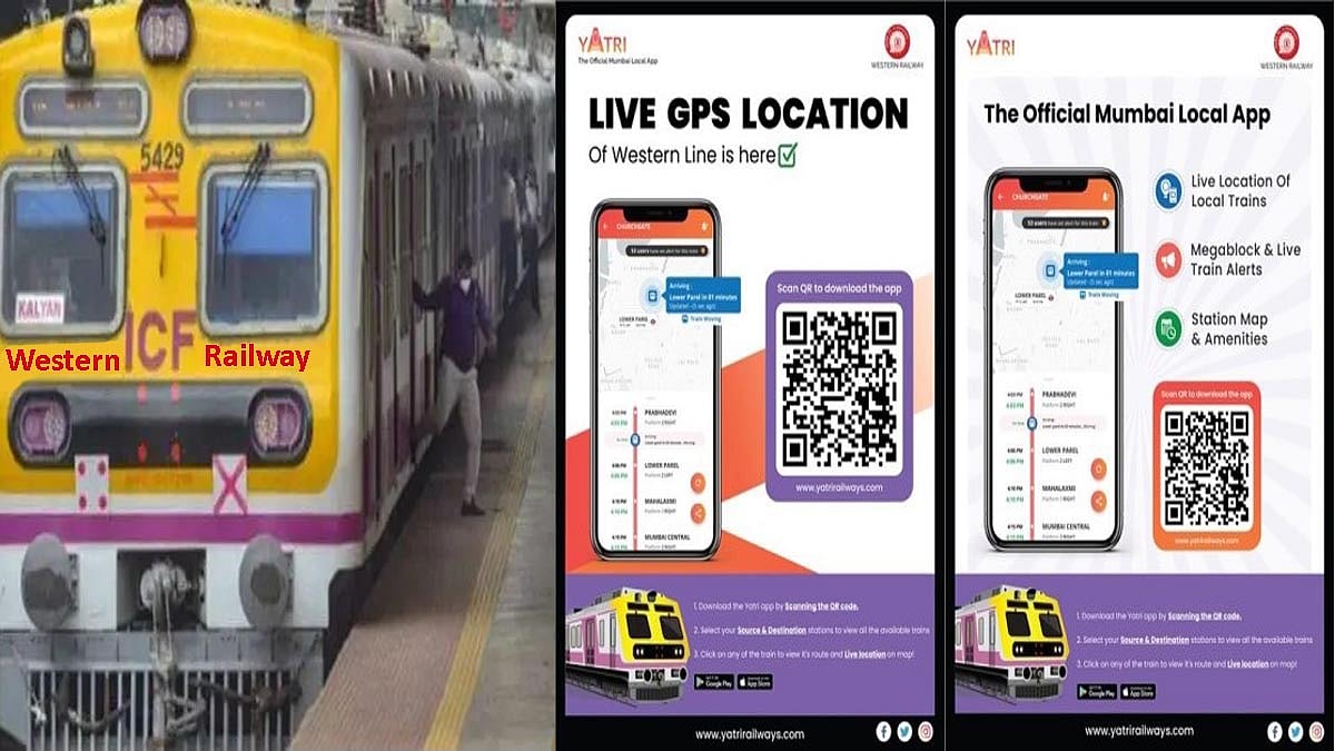 Western Railway launches app for live tracking of trains on Mumbai ...