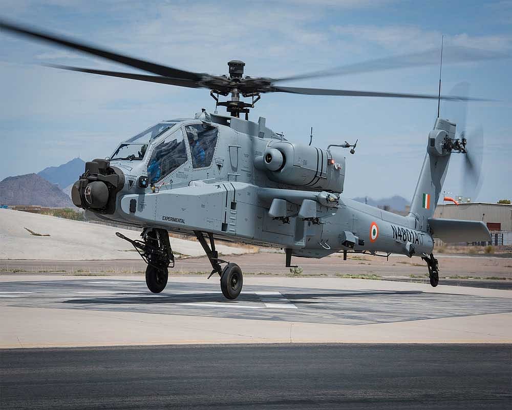 Boeing starts production of Indian Army's Apache choppers