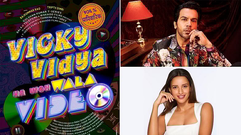 Rajkummar Rao, Triptii Dimri to star in 'Vicky Vidya Ka Woh Wala Video ...