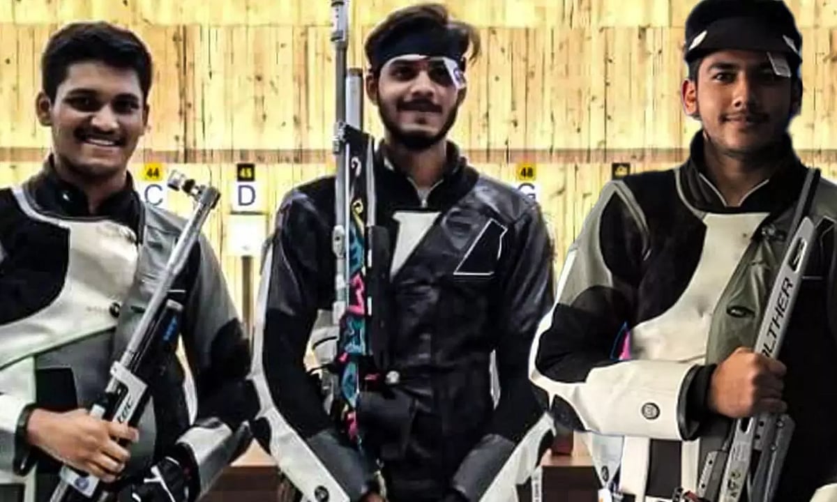 India wins gold at Asian Games with world record score in 10m air rifle