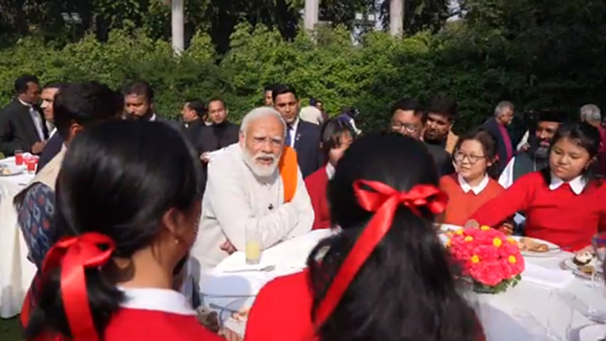 PM Modi shares video of students' tour of his office