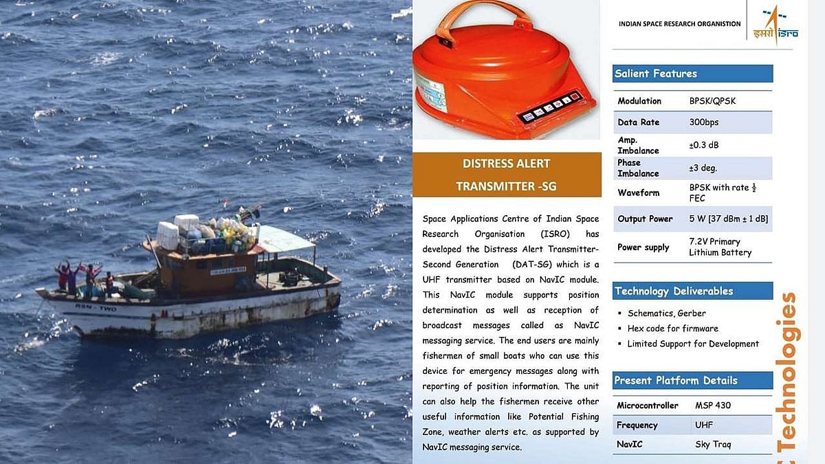 ISRO develops second-generation distress alert transmitter for fishermen