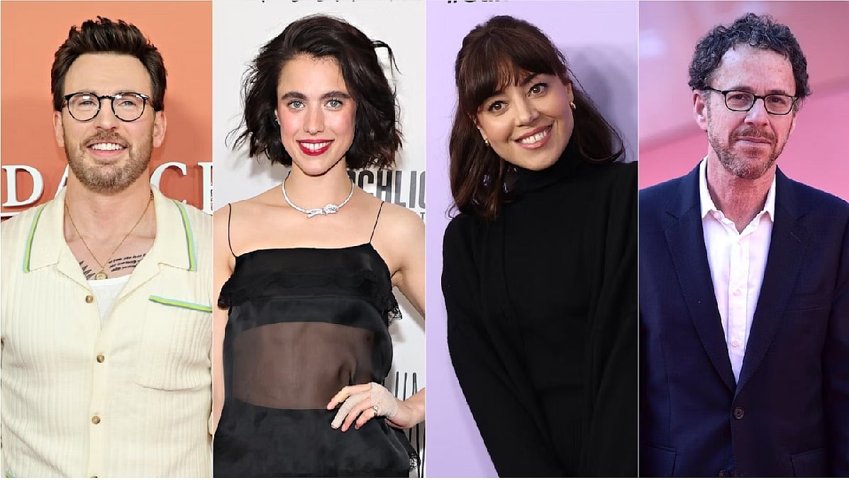 Honey Don't!: Chris Evans, Margaret Qualley, and Aubrey Plaza team up ...