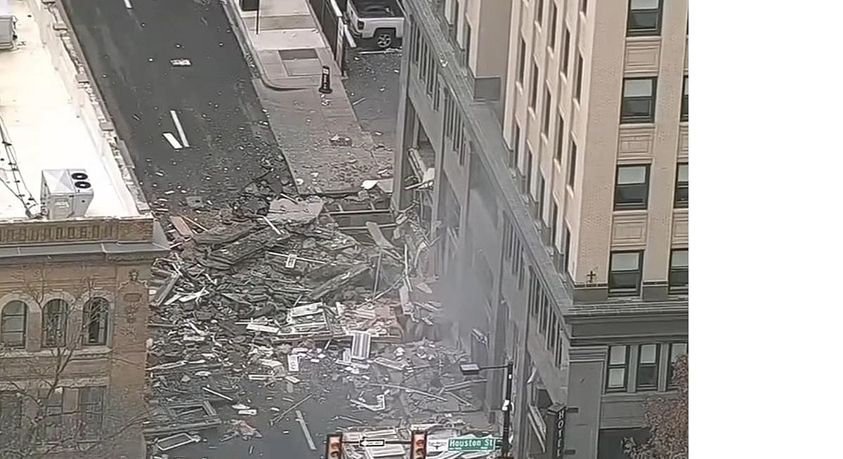 Explosion at Historic Texas Hotel Injures 21 in Fort Worth | Gas Leak ...