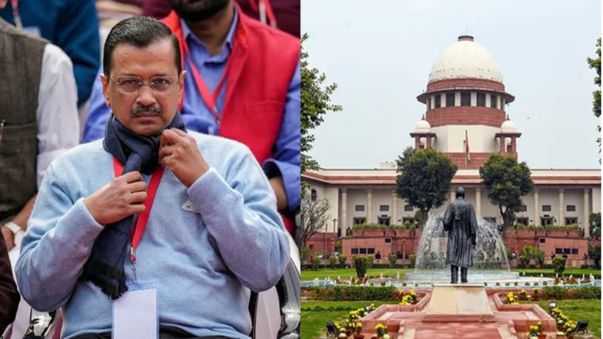 SC bars Kejriwal from entering CM office, Delhi Secretariat while out ...