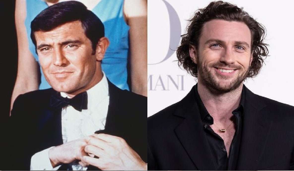 Former James Bond Star George Lazenby Approves of Aaron Taylor-Johnson ...