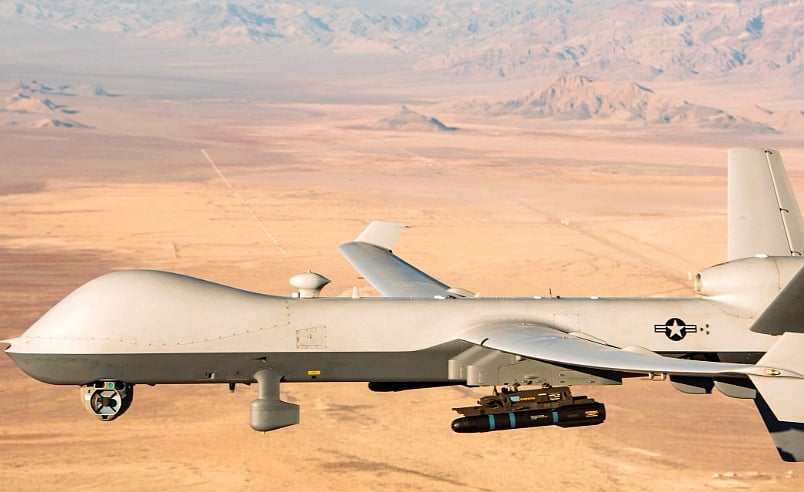 Yemen's Houthi rebels claim downing US Reaper drone, release footage ...