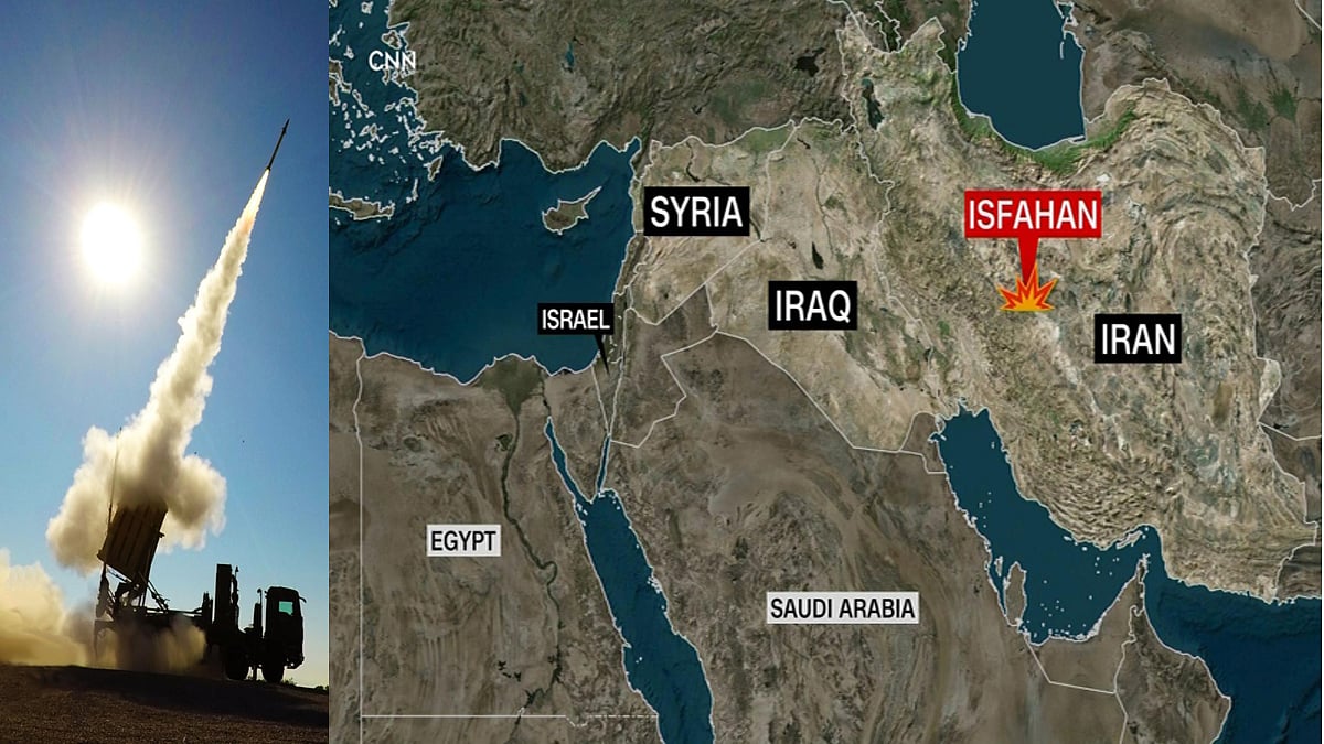 Iran fires at suspected Israeli attack drones near Isfahan air base and ...