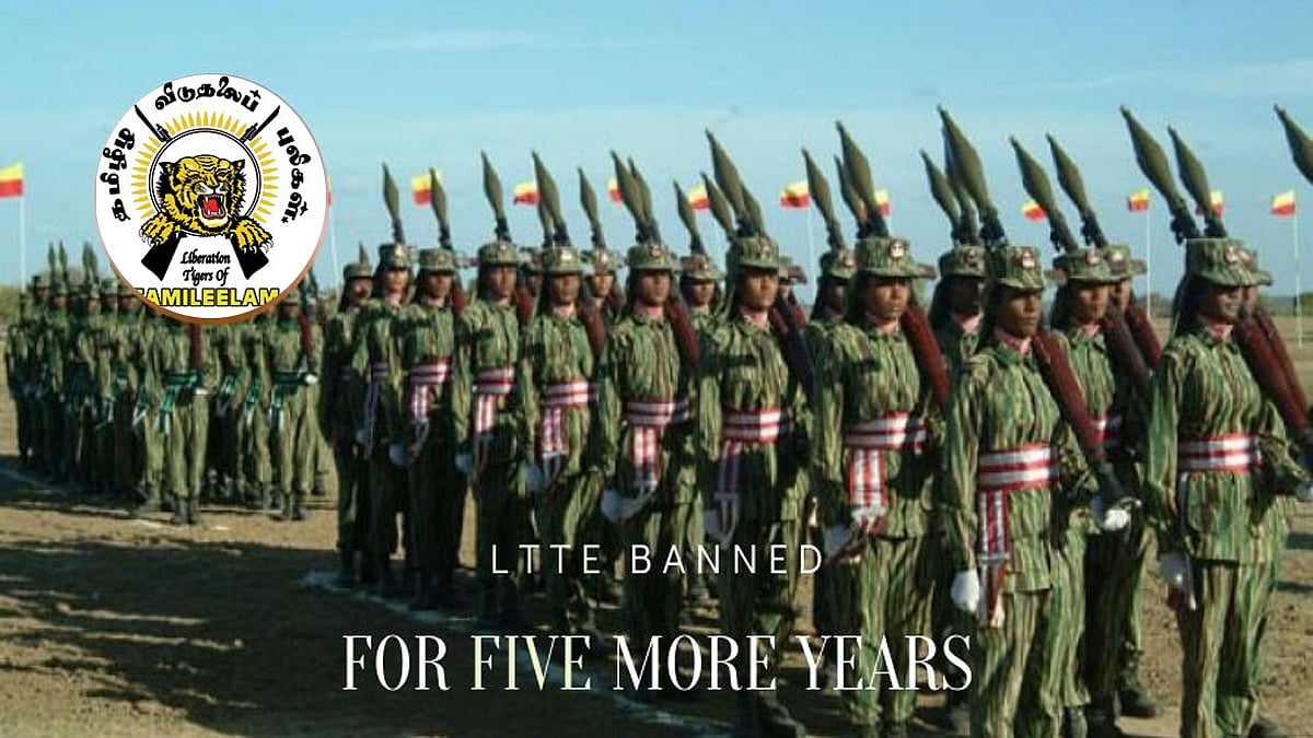 Govt extends ban imposed on LTTE for 5 years
