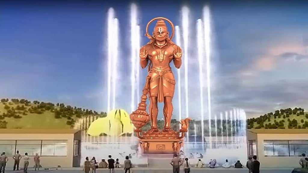 90-foot-tall Hanuman murti becomes new landmark in Texas