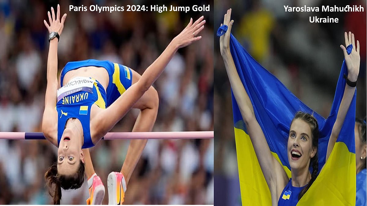 High jumper Yaroslava Mahuchikh wins Ukraine''s 1st individual gold of ...
