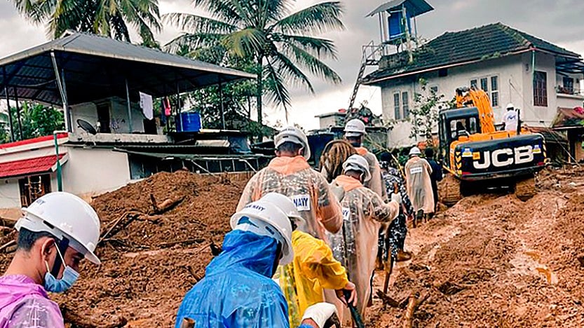 'He begged me to dig gently as his family could be under the mud ...