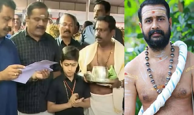 Arun Kumar Namboothiri new 'melsanthi' of famous Sabarimala temple