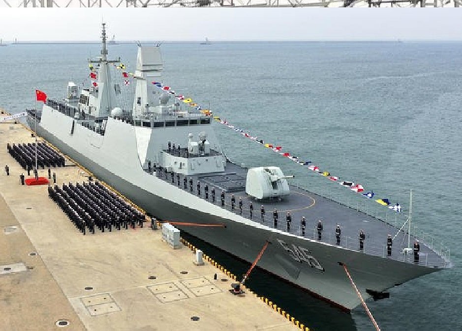 China's navy commissions new-generation frigate as competition rises ...