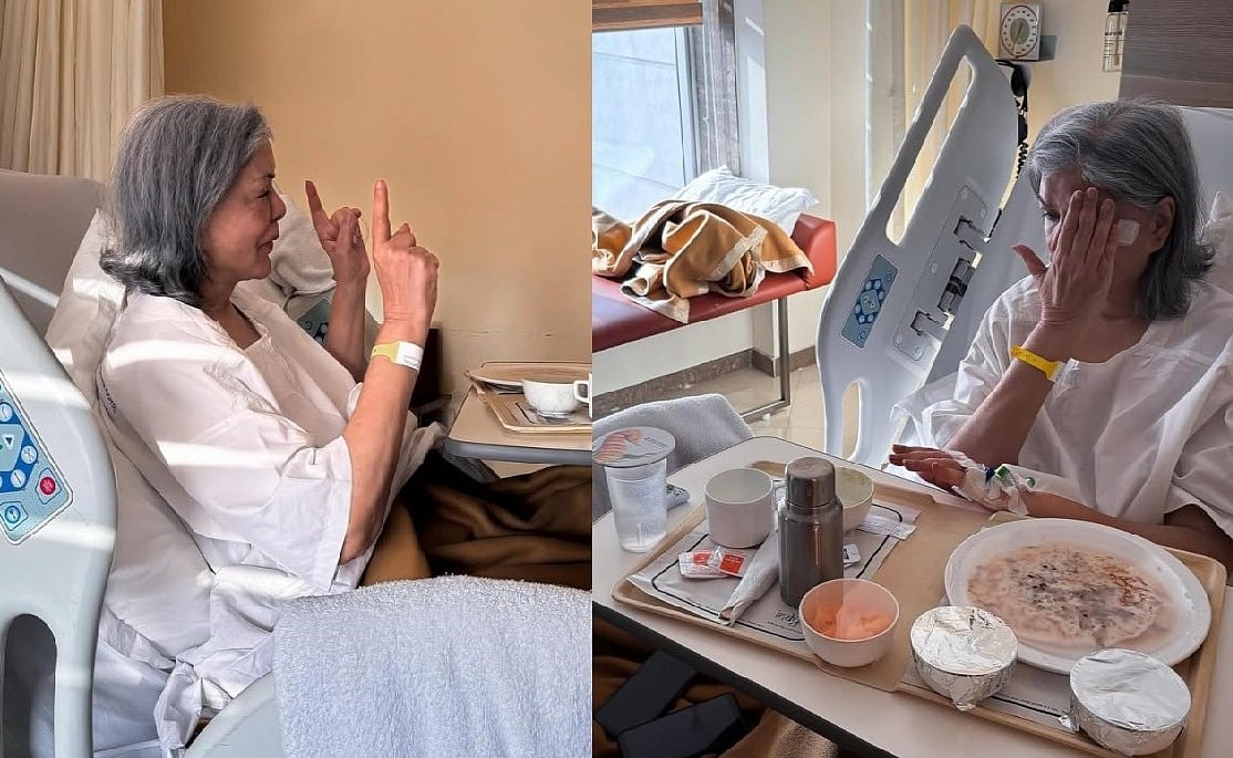 Zeenat Aman recovering after undergoing medical procedure, pens note about