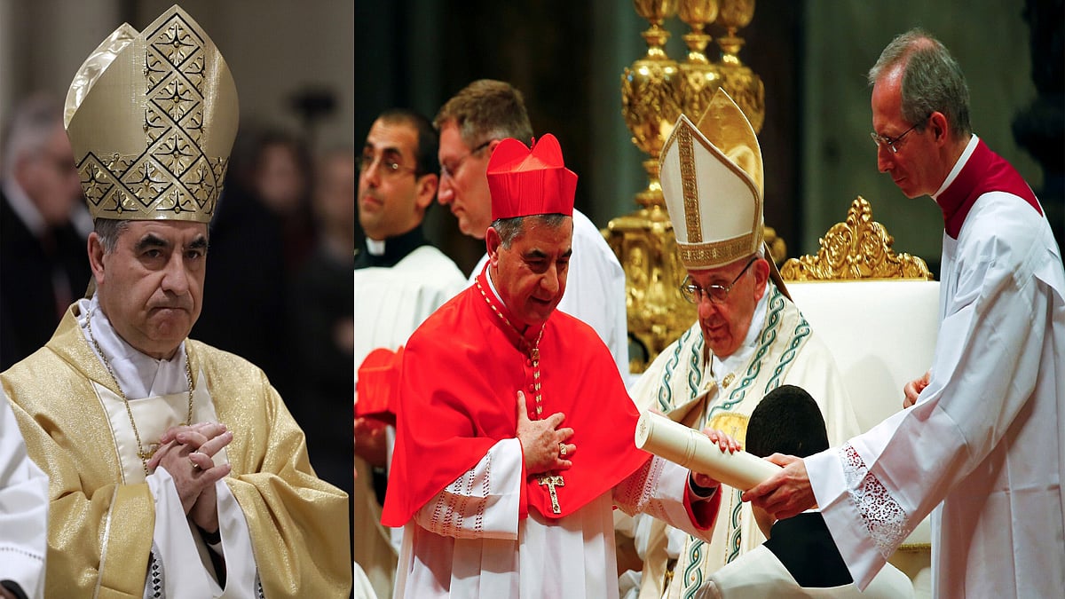 Disgraced Cardinal Becciu formally withdraws from participation in conclave