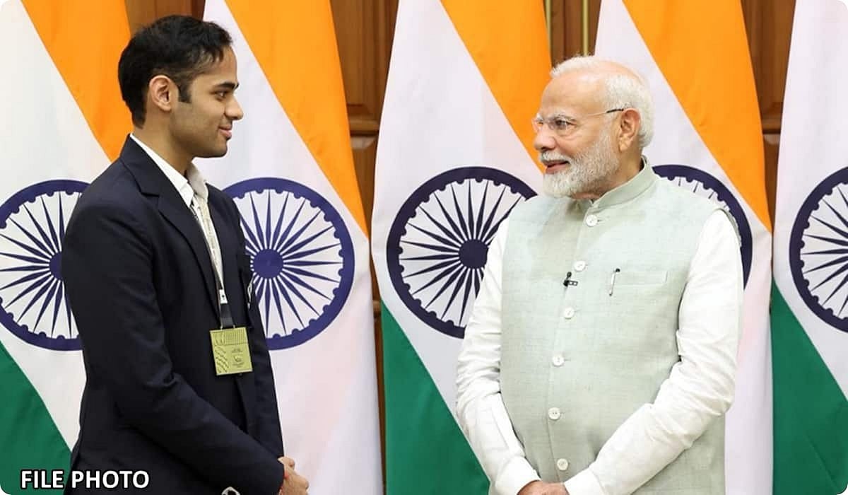 PM congratulates ArjunErigaisi for bronze at FIDE World Blitz Chess ...