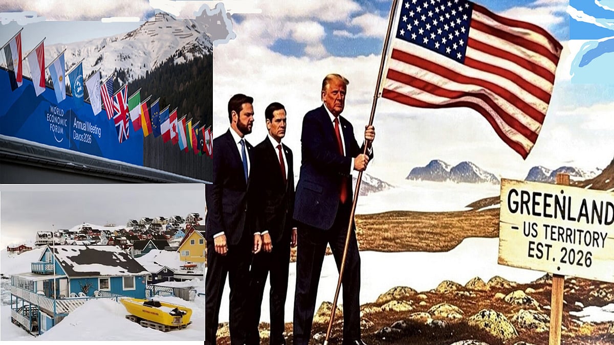 Trump is on his way to WEF, where his quest to own GL could overshadow ...
