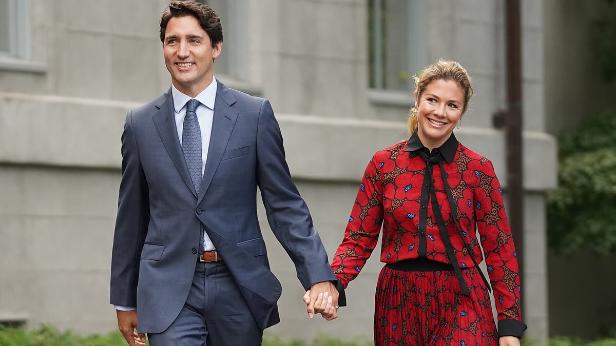 Justin Trudeau and his wife, Sophie Gregoire : കനേഡിയൻ പ്രധാനമന്ത്രി ...