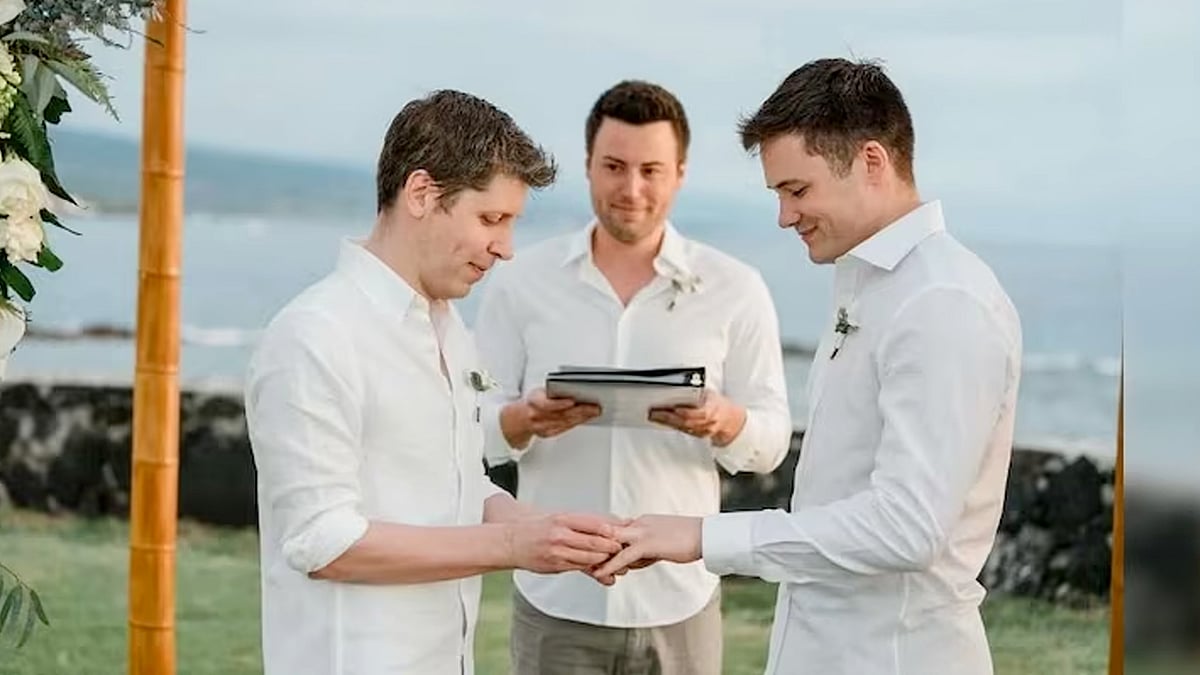 ചാറ്റ്ജിപിടി നിർമാതാവ് സാം ഓള്‍ട്ട്മാനും സ്വവർഗ പങ്കാളിയും വിവാഹിതരായി ...