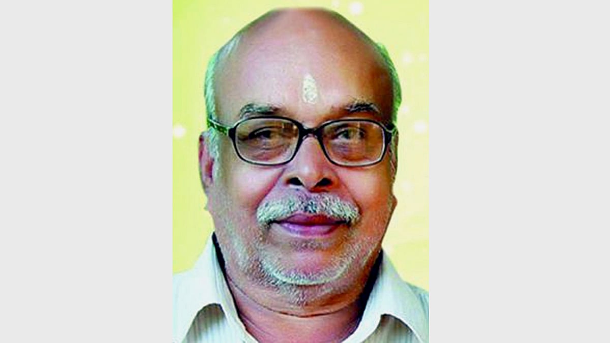 ബിജെപി ജനറൽ സെക്രട്ടറി അഡ്വ. രവികുമാറിന്‍റെ പിതാവ് സി.എം. രാജപ്പൻ നായ ...
