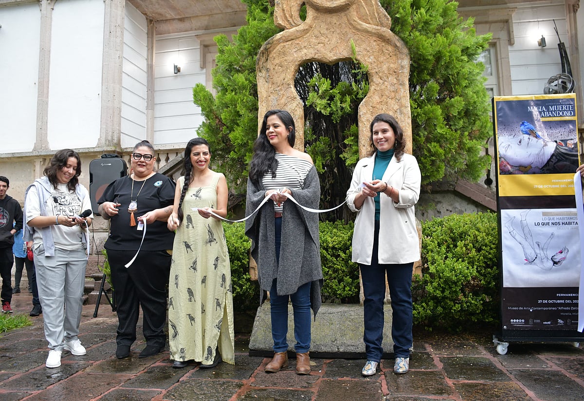 Sorprende talento de las artistas michoacanas Irasema Parra y Celeste Jaime