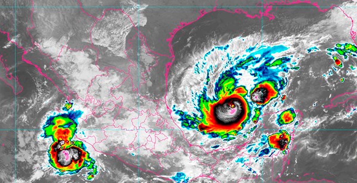 Huracán Milton se intensifica a categoría 4 en el golfo de México con ...