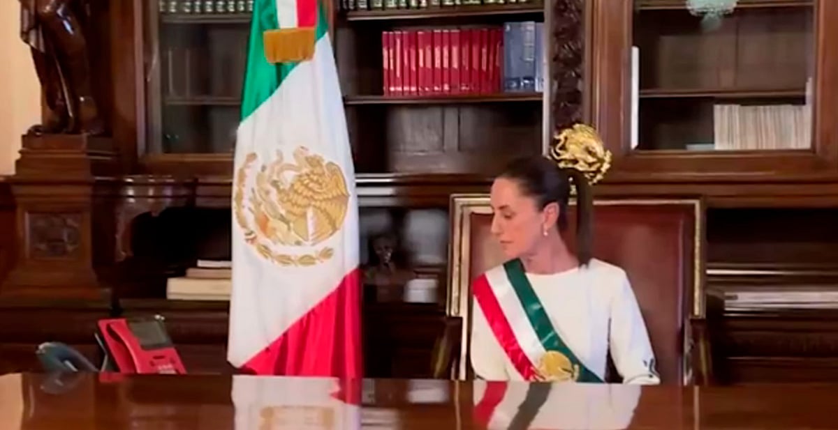 Claudia Sheinbaum revela su retrato oficial como presidenta de México ...