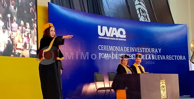 Lydia Nava, rinde protesta como nueva rectora de la UVAQ